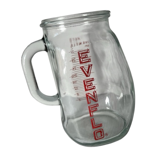 Evenflo | Kitchen | Vintage Evenflo Glass Measuring Pitcher 4 Cup 32 Oz ...